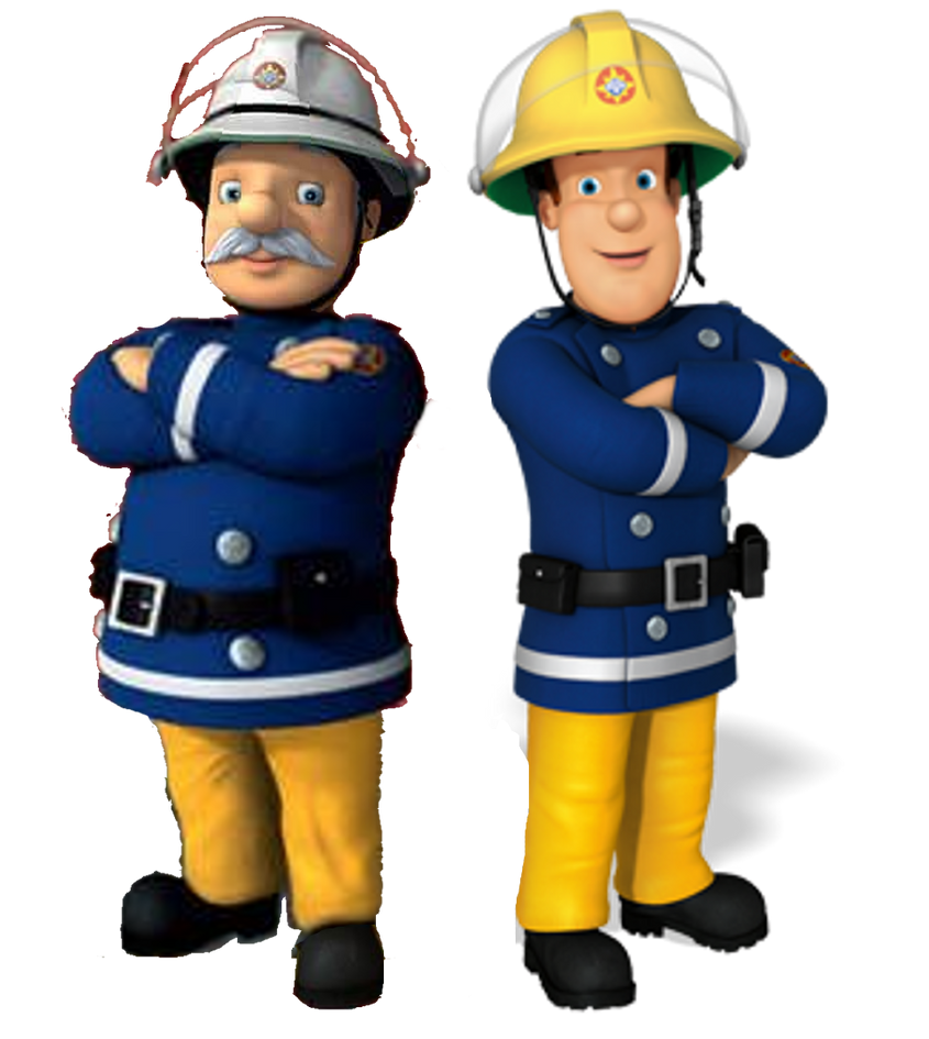 Station Officer Steele And Fireman Sam By Bucklcuck On Deviantart