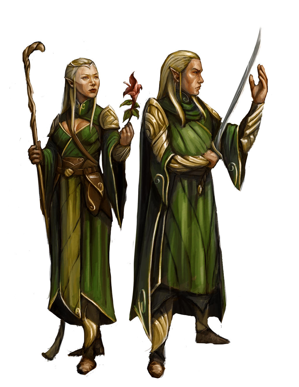 Cosmos RPG: Elves by Olieart on DeviantArt Cosmos RPG: Elves by Olieart on DeviantArt