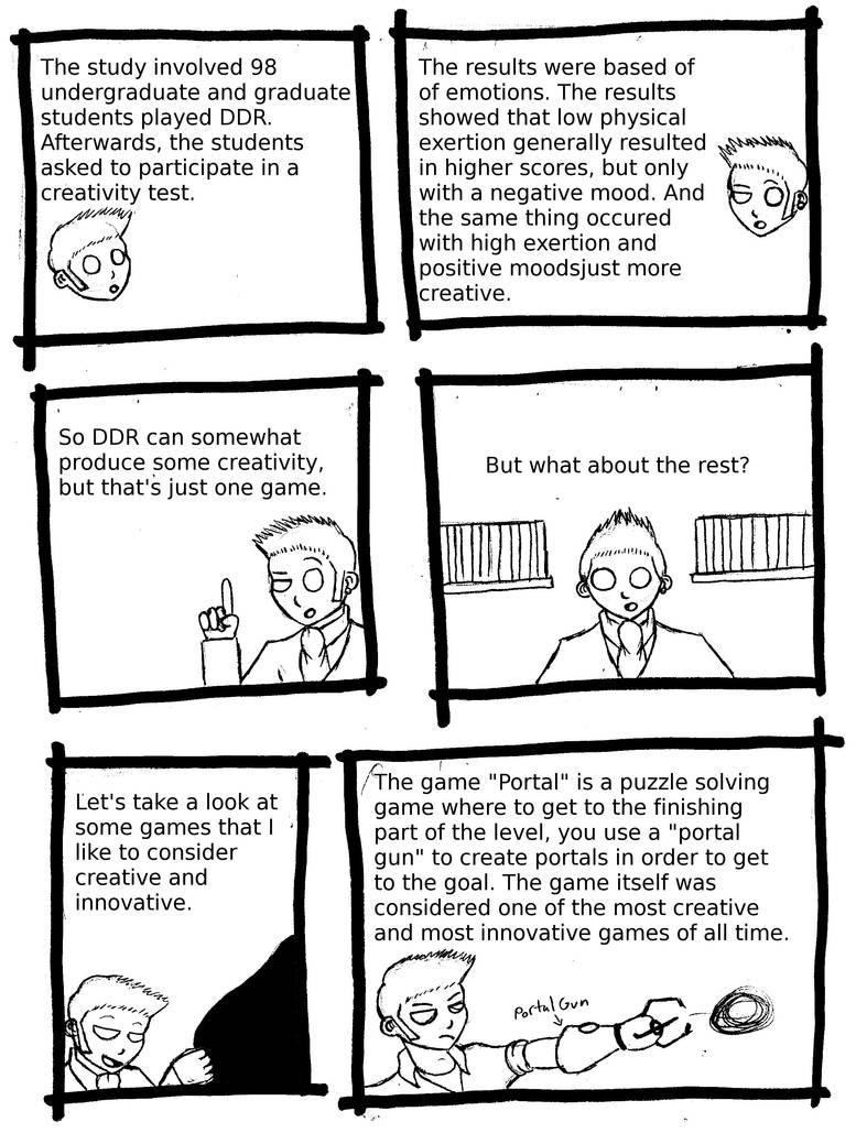 Video Games And Creativity Comic Pg 5 By UNlucky0013 On DeviantArt video-games-and-creativity-comic-pg-5-by-unlucky0013-on-deviantart