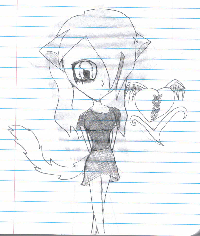 Emo Neko Girl By Kagome Loves Kouga On Deviantart