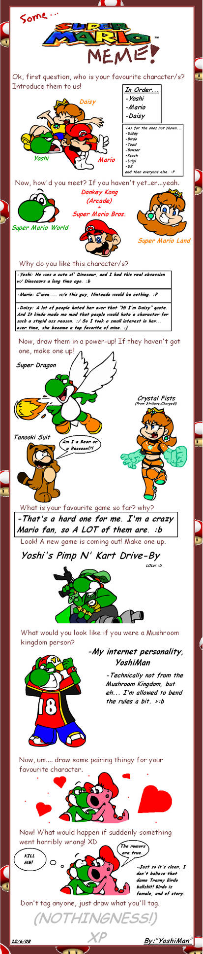 Super Mario Meme By Yoshiman1118 On Deviantart