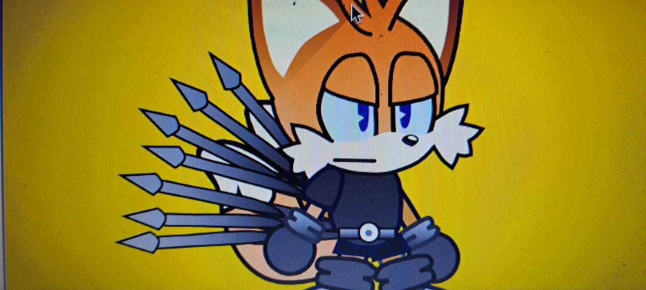 Tails Nine Art By Rill Cipher On Deviantart