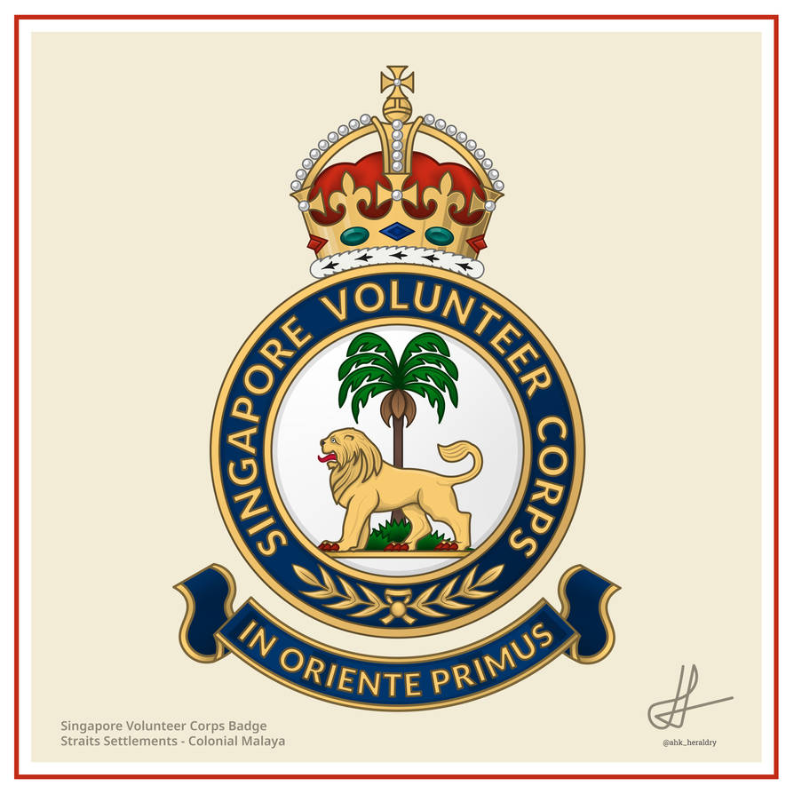 Badge of the Singapore Volunteer Corps by SemperEadem-SG on DeviantArt Badge of the Singapore Volunteer Corps by SemperEadem-SG on DeviantArt