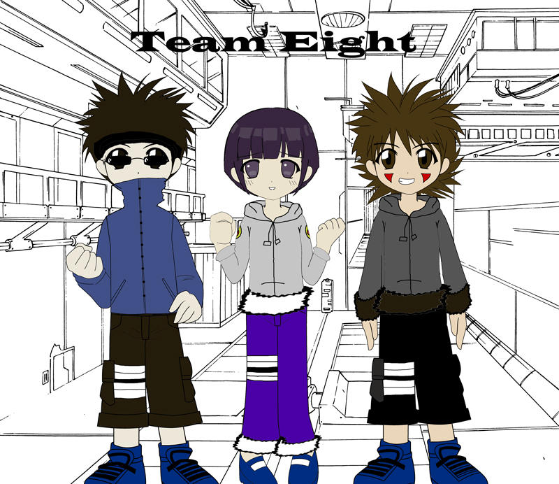 Team Eight Chibis by asunasin on DeviantArt