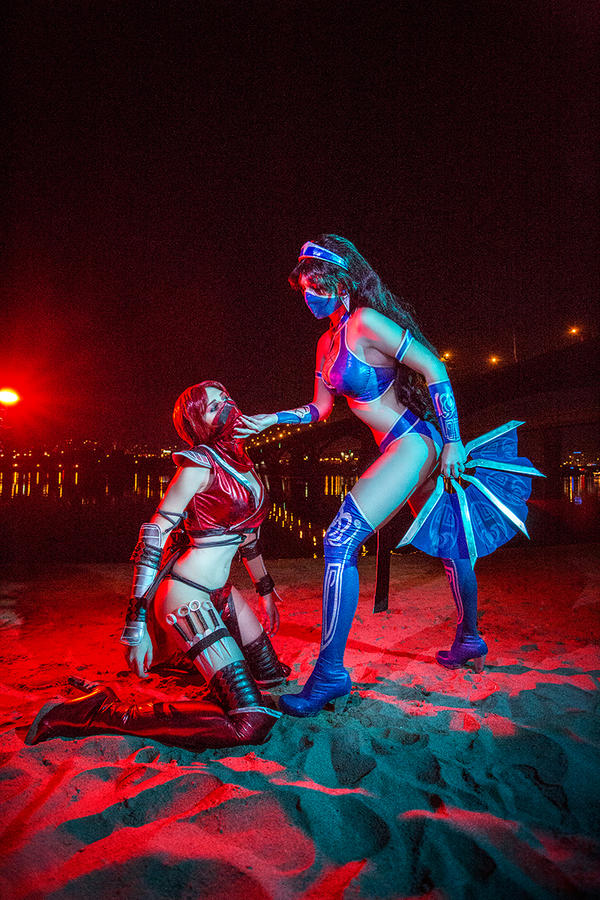 Kitana Skarlet Mortal Kombat Ix Game Sexy By Agflower On Deviantart