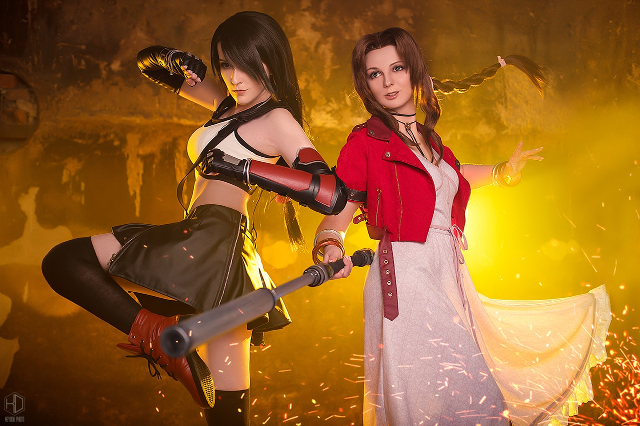 Aerith Gainsborough Final Fantasy Vii Remake By Agflower On Deviantart