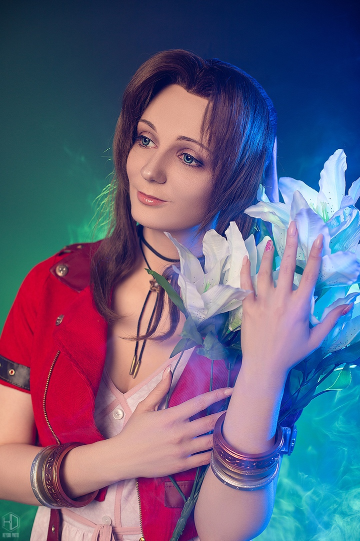 Aerith Gainsborough Final Fantasy Vii Remake By Agflower On Deviantart