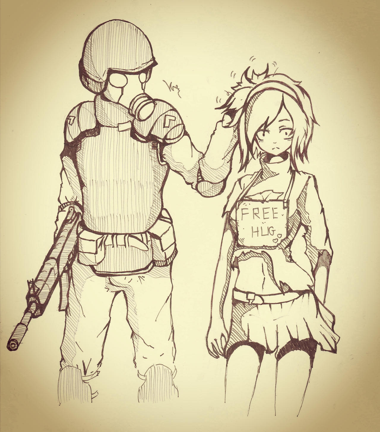 Swat And Freehug Dead Ahead Zombie Warfare By Kcbartwork On Deviantart