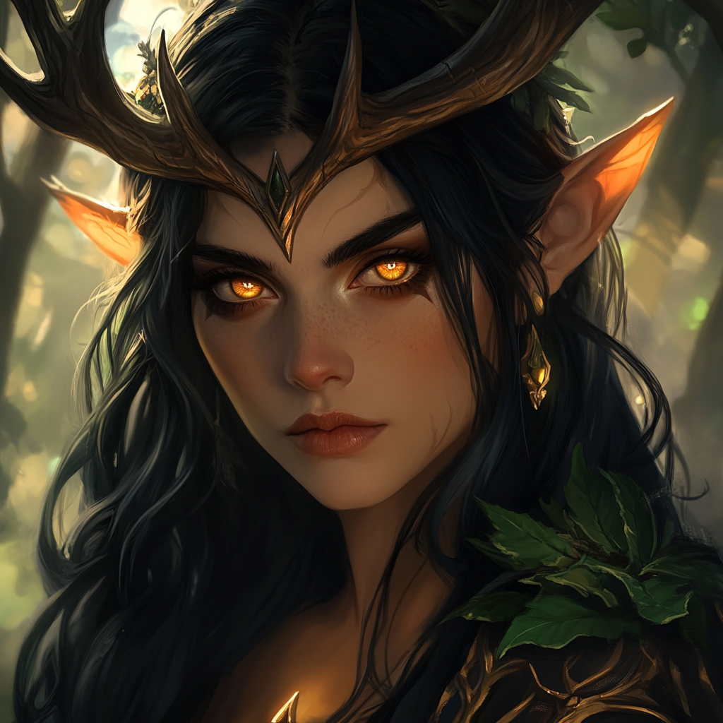 Female Night Elf Druid By Ixarchaix On Deviantart