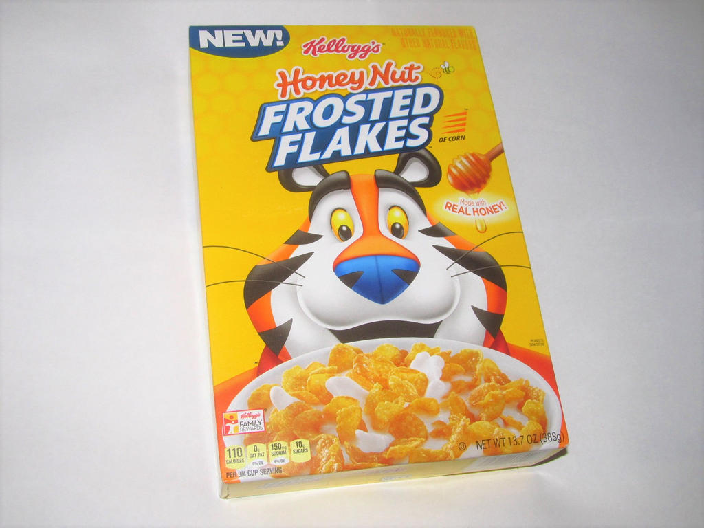 Kellogg's Honey Nut Frosted Flakes by WLART12 on DeviantArt Kellogg's Honey Nut Frosted Flakes by WLART12 on DeviantArt