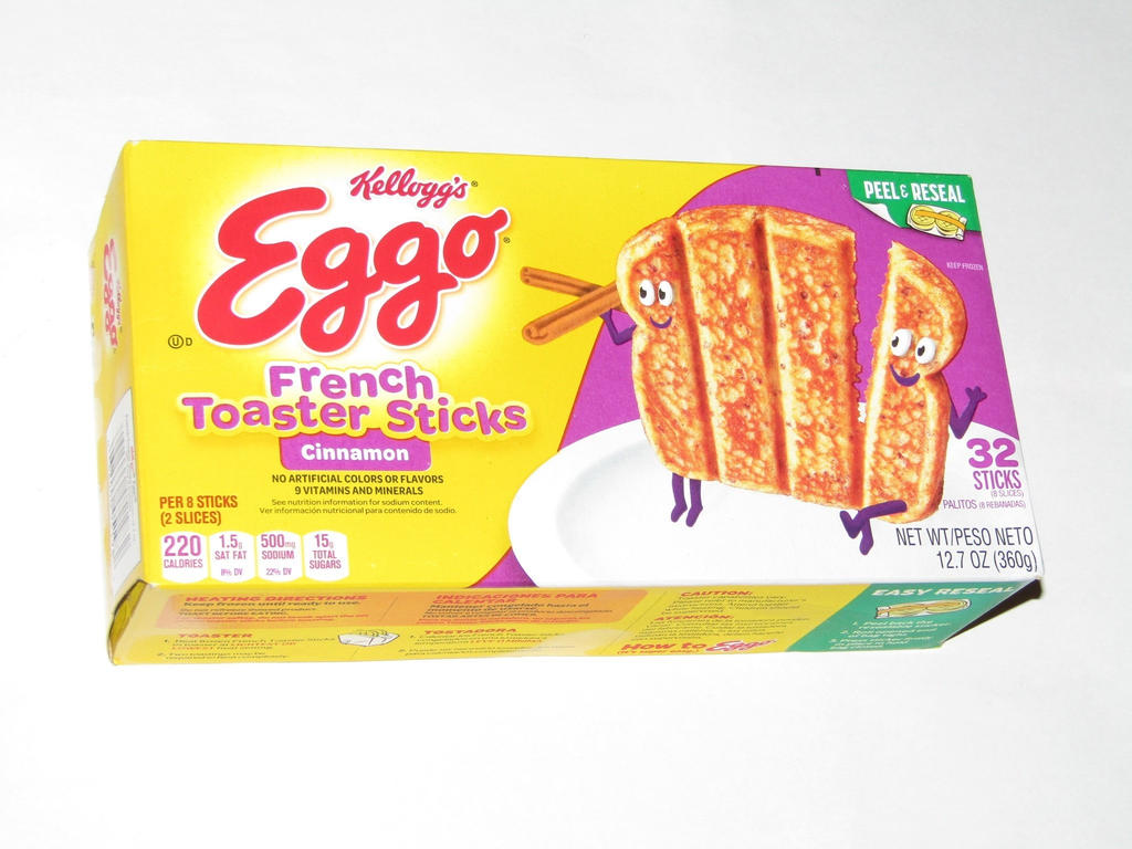 Kellogg's Eggo French Toaster Sticks by WLART12 on DeviantArt Kellogg's Eggo French Toaster Sticks by WLART12 on DeviantArt