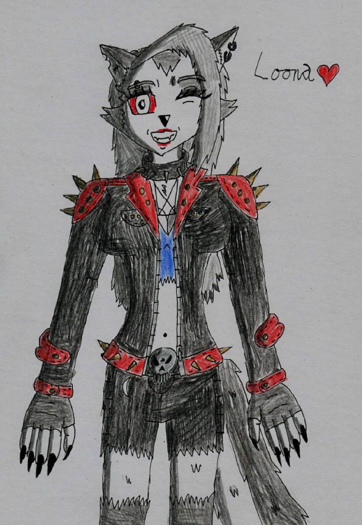 A Cute Hellhound Loona By Psx Fire On Deviantart