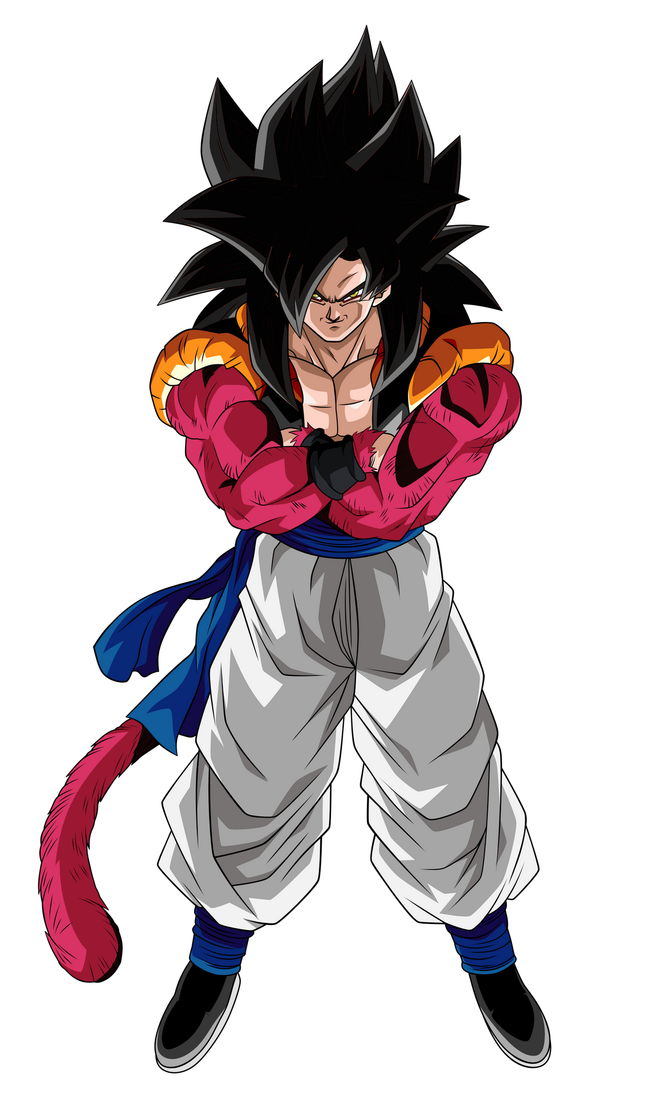 Gogeta Ssj4 By Joseftaxs On Deviantart