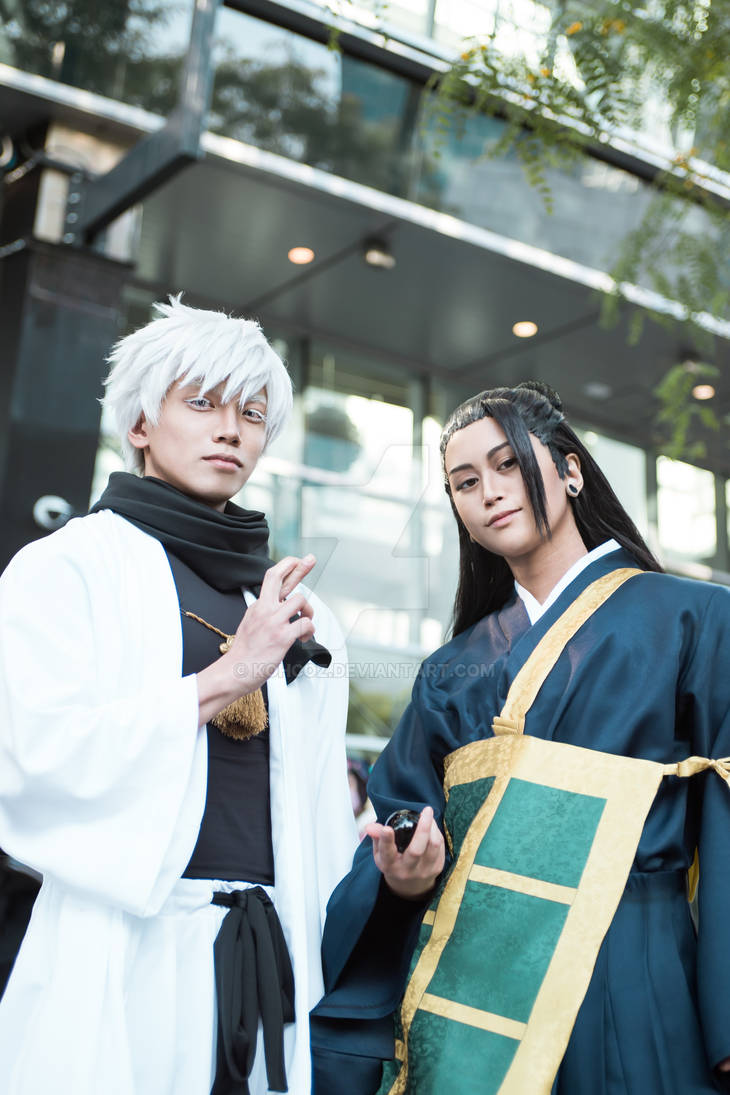 Gojo And Geto Cosplays By Kohcoz On Deviantart