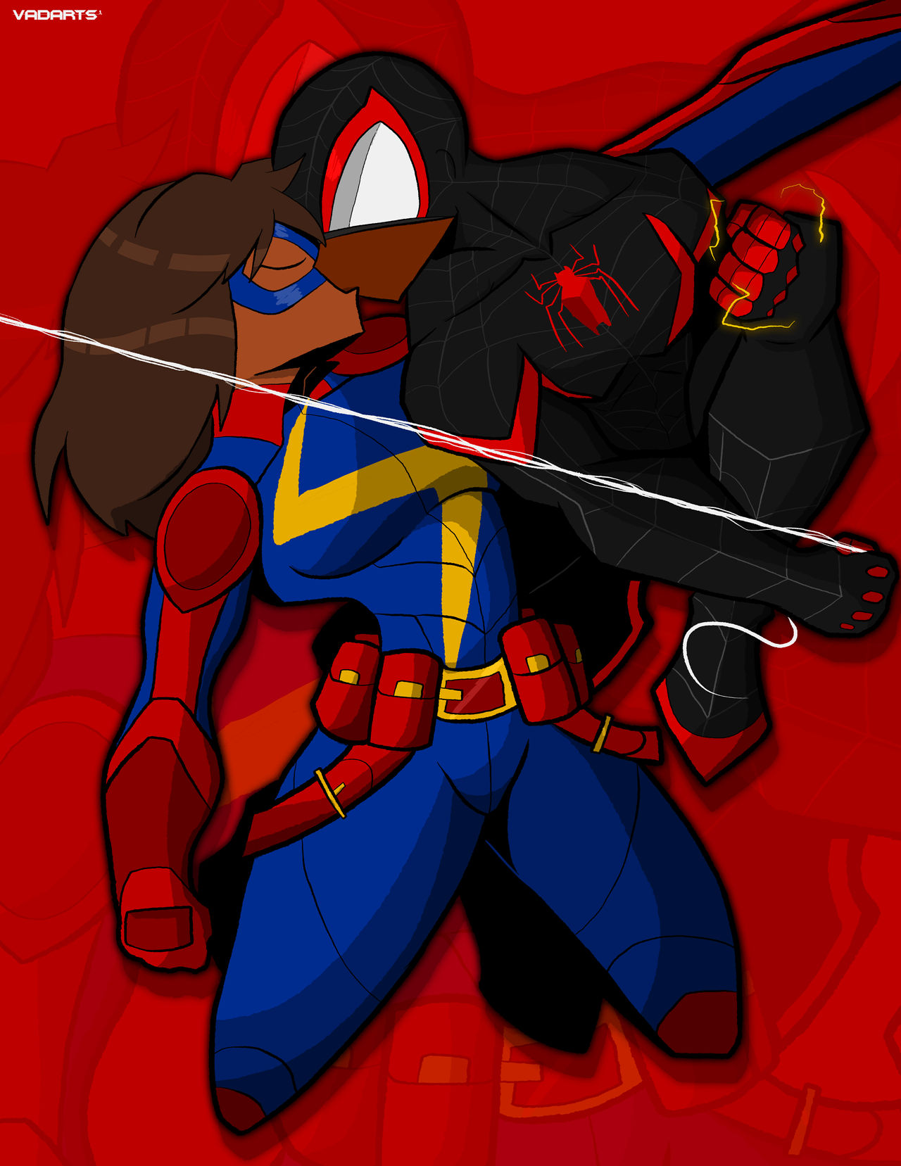 Kamala And Miles By Vadarts On Deviantart