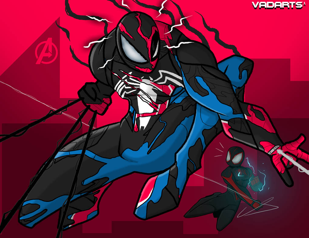 Marvels Spider Man 2 Bonding By Vadarts On Deviantart