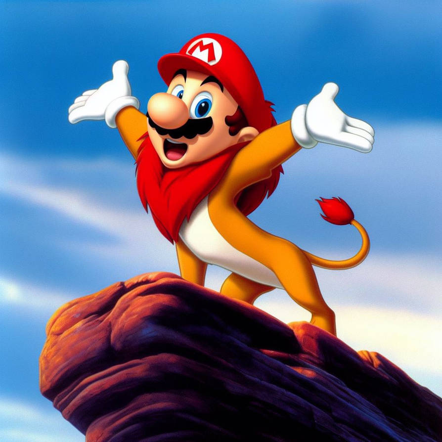 Mario As A Lion By Bellaswangirl71 On Deviantart