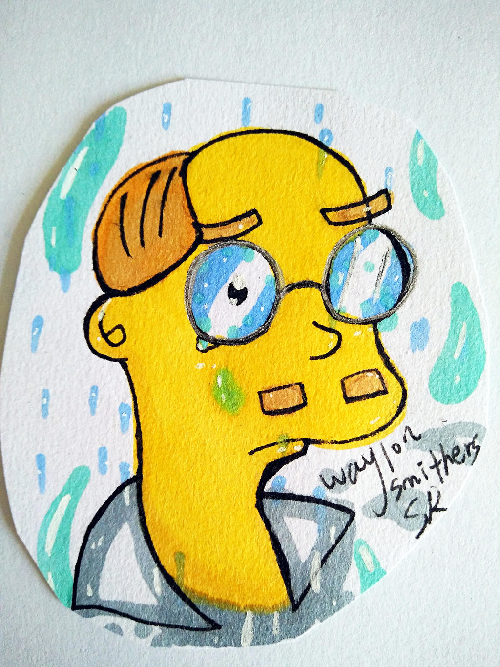 Waylon Smithers Sr By Wangmengyao On Deviantart