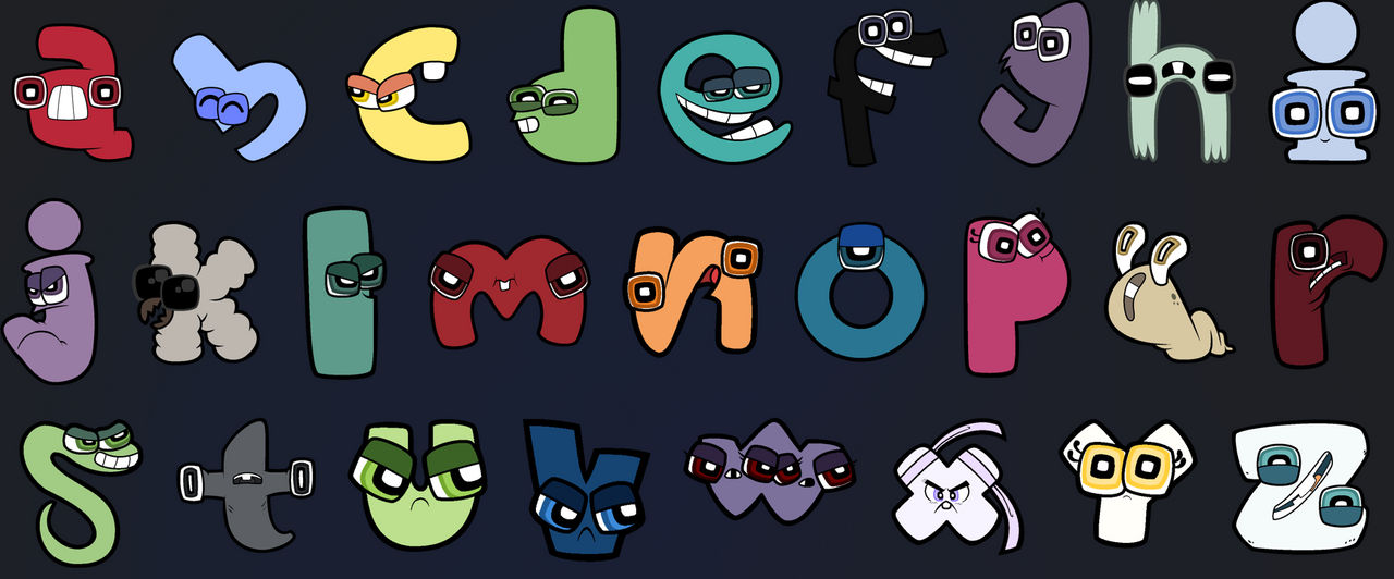 Cmors12 Alphabet Lore Lowercase By Fakhrihuwaydi On Deviantart