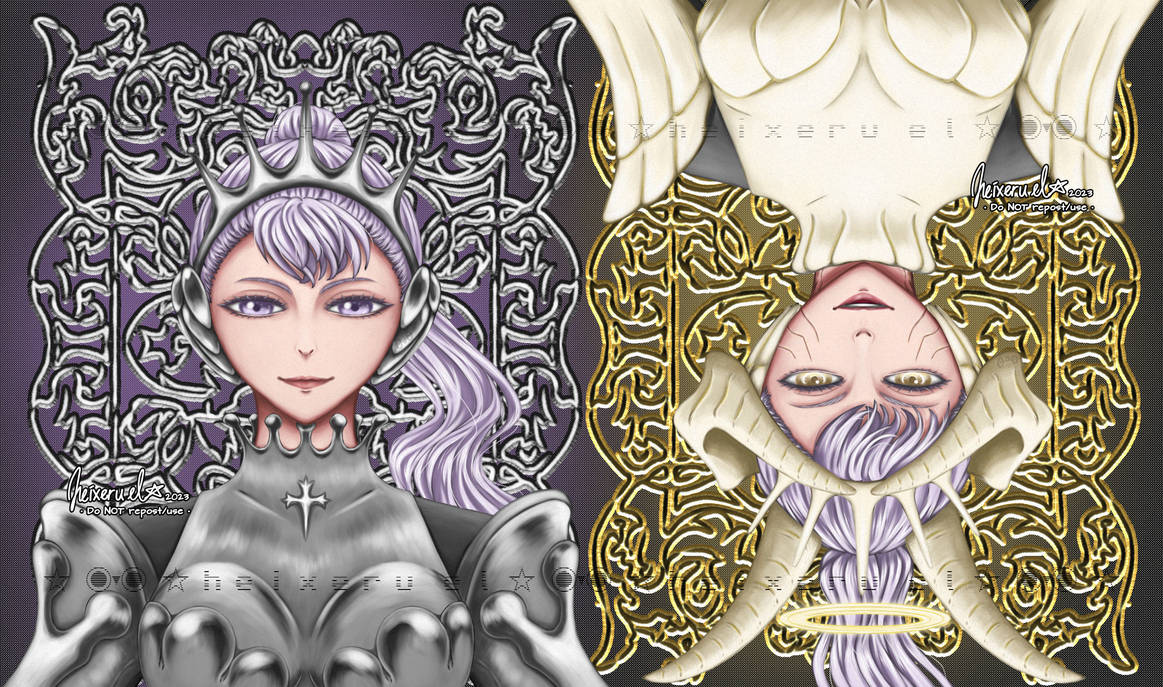 Acier Silva Black Clover By Heixeru On Deviantart