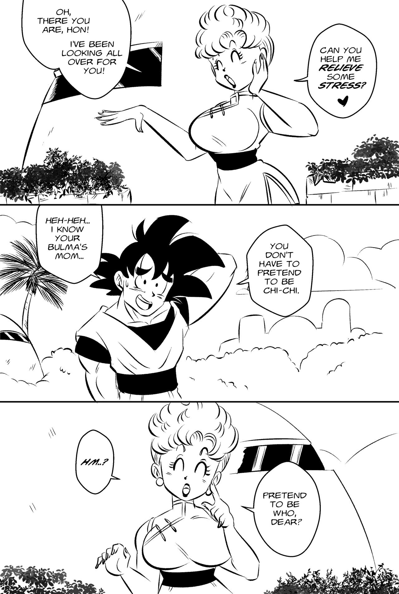 Goku And Panchy Briefs By Jack123noob On Deviantart