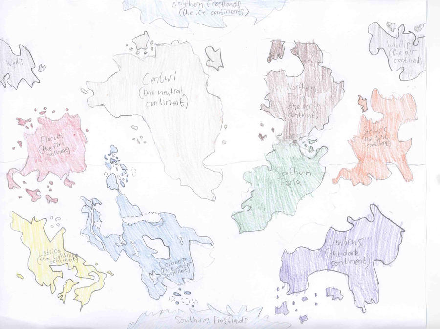 Map of Elrae by Corovera on DeviantArt