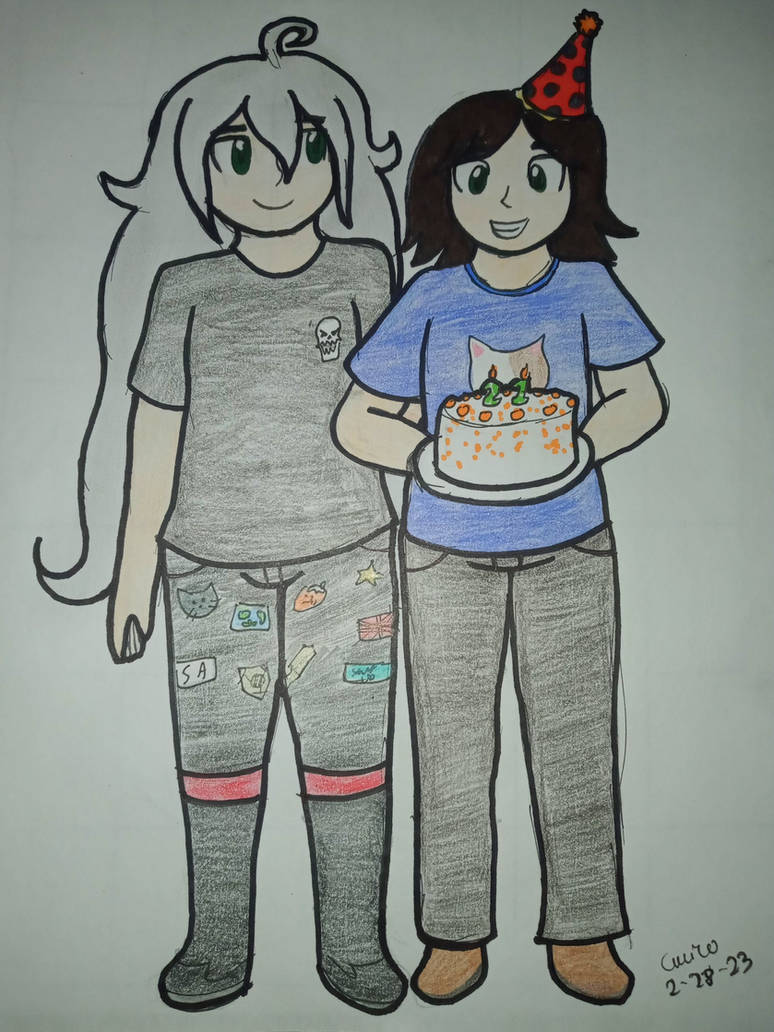 Oc Happy Birthday Andreas By Karen The Neko Nabe On Deviantart