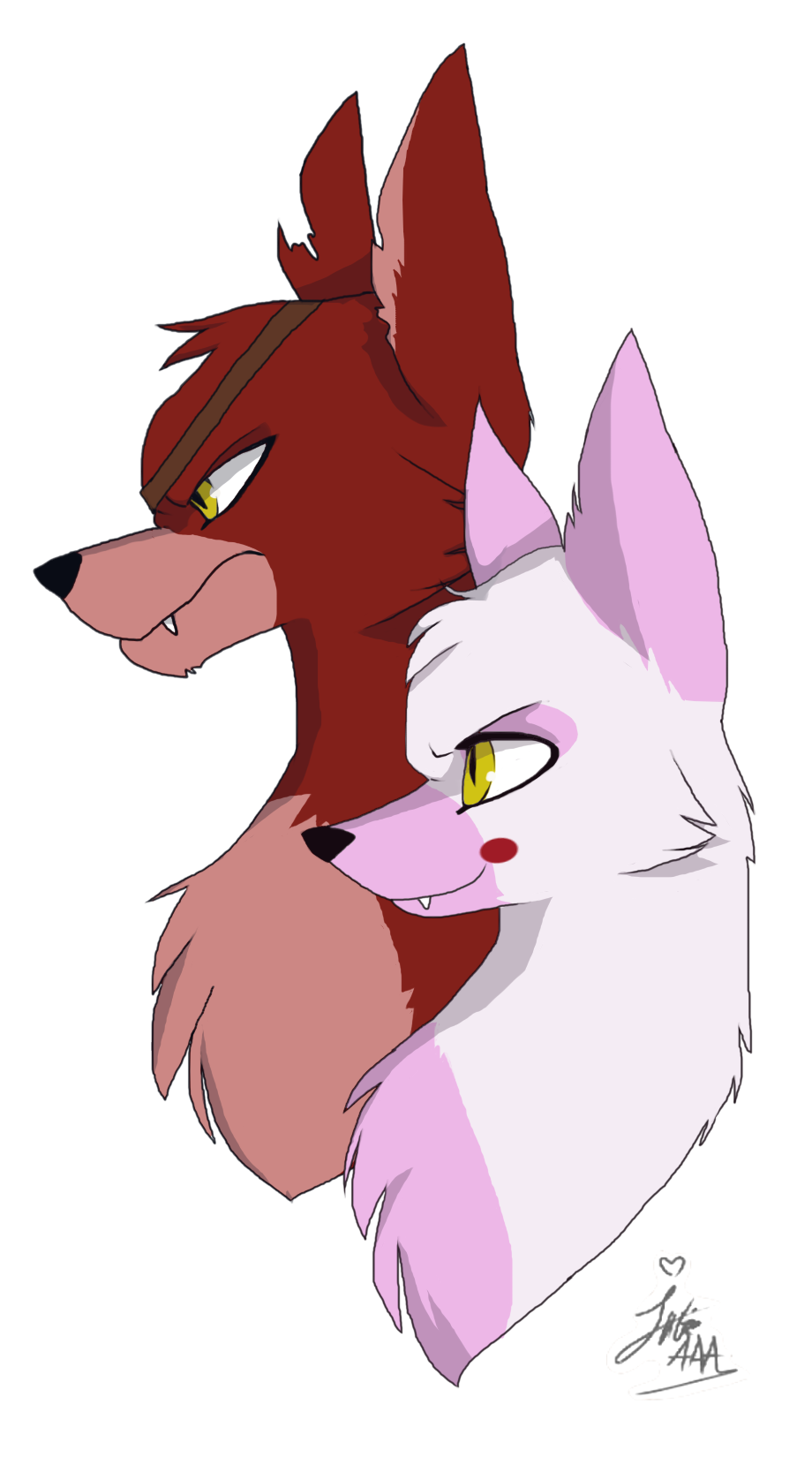 Foxy Mangle Profile Pic By Juliedraw2046 On Deviantart