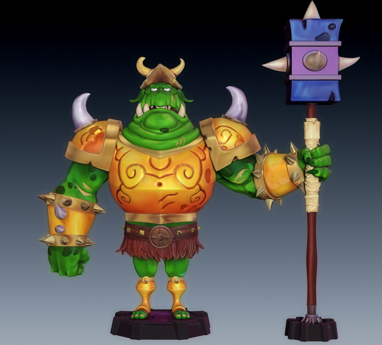 Gnasty Gnorc Spyro By Mrjiggles252 On Deviantart