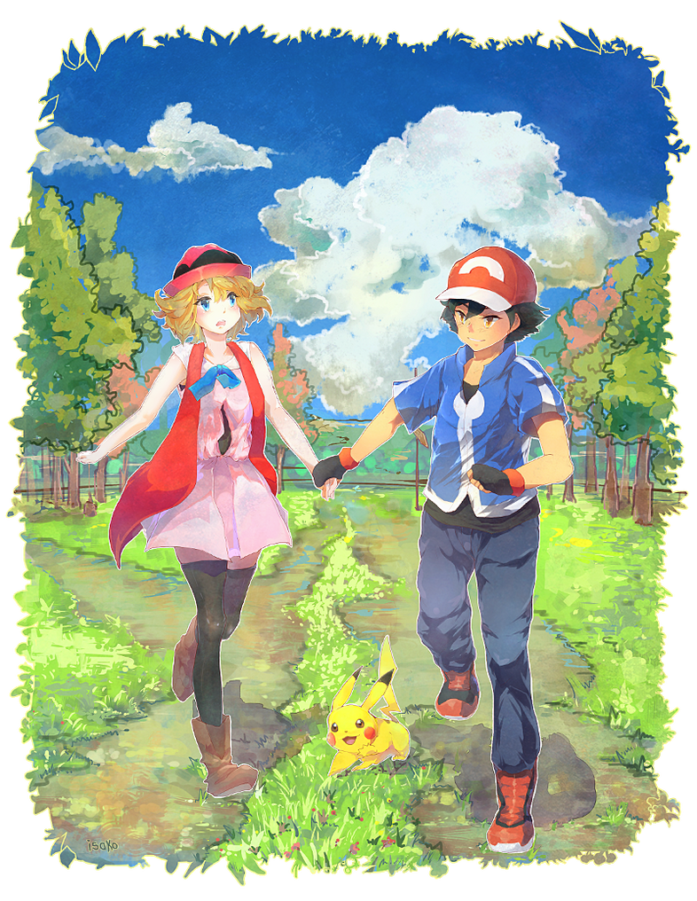 Amorshipping Ash X Serena By Touko97 On Deviantart