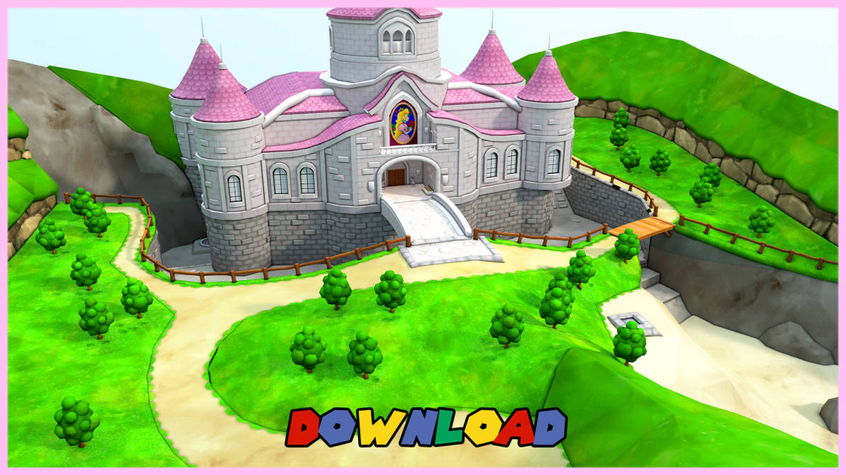 Super Mario 64 Peachs Castle Hd Sfm Download By Saiyangoku4 On
