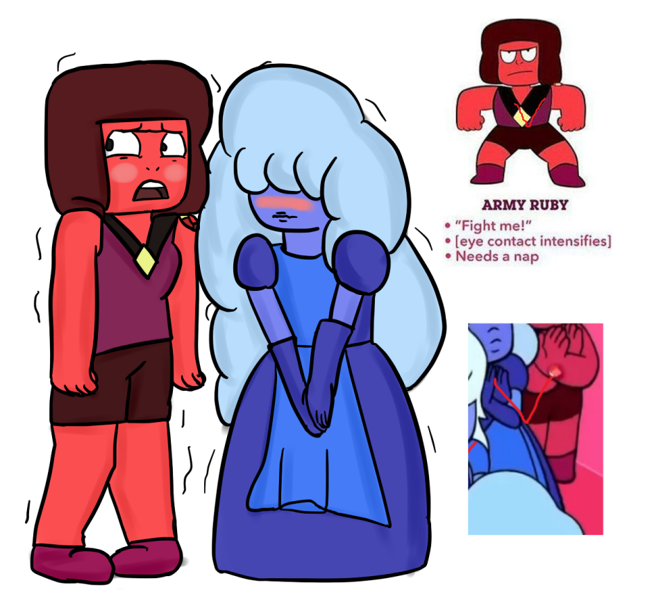 steven universe - Rubies and sapphires. 3 by zuukazis on DeviantArt steven universe - Rubies and sapphires. 3 by zuukazis on DeviantArt