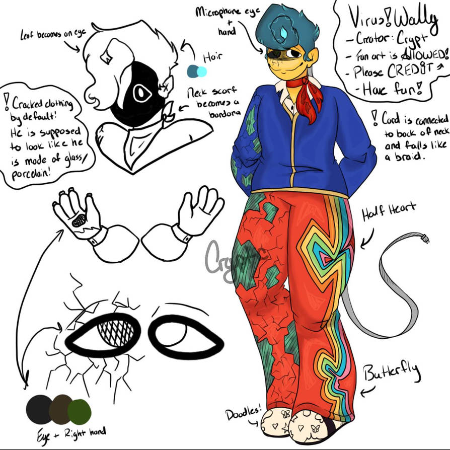 Welcome Home AU: Virus Wally by CrypticShrooms on DeviantArt Welcome Home AU: Virus Wally by CrypticShrooms on DeviantArt