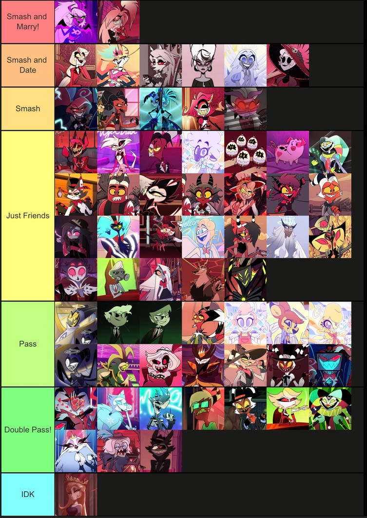 My Hellaverse Smash Or Pass Redux By Jagxd On Deviantart