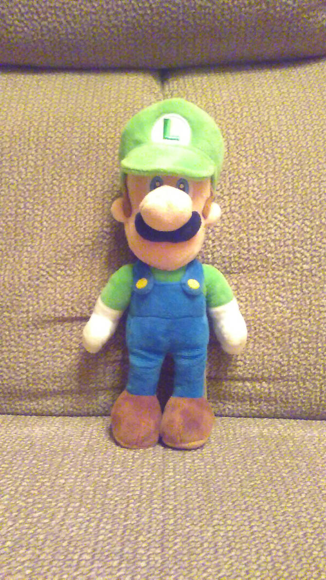 Luigi Plush By Jonlukevilletvart On Deviantart