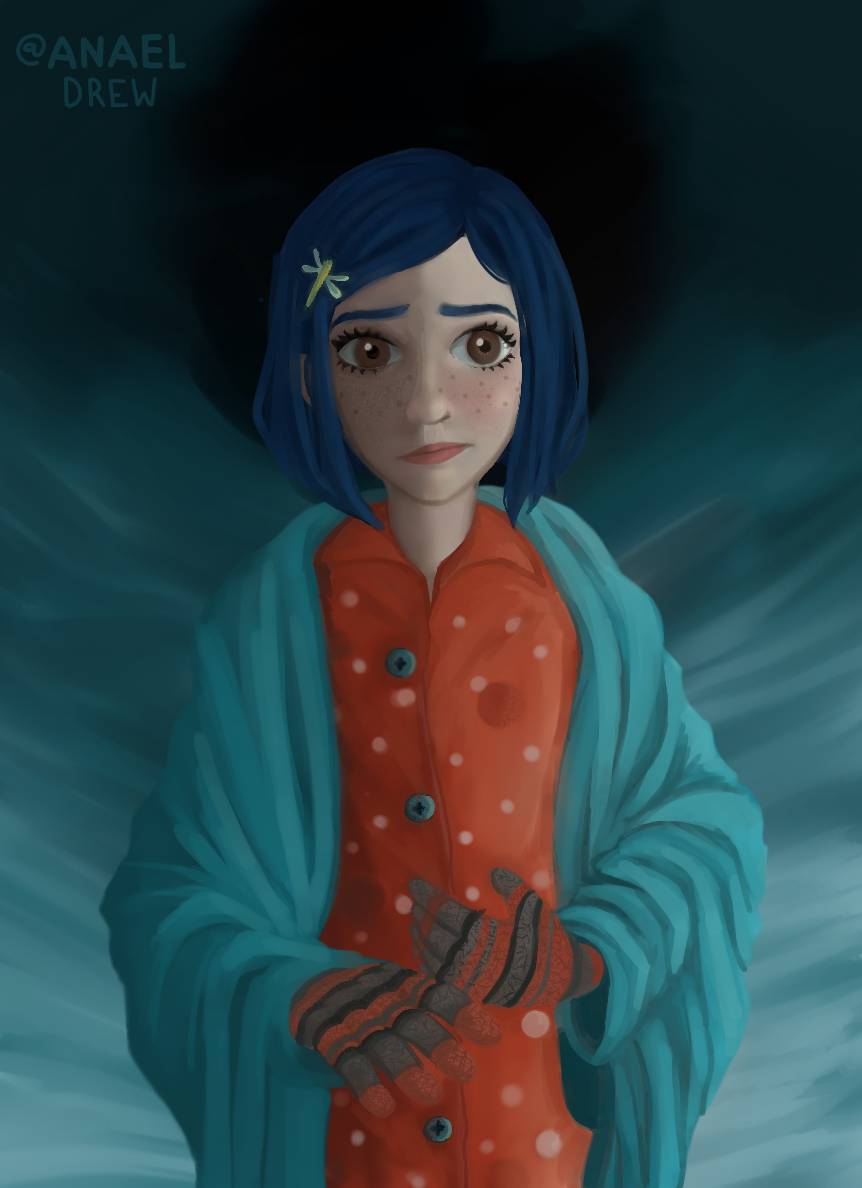 Coraline Jones Fan Art By Anaeldrew On Deviantart