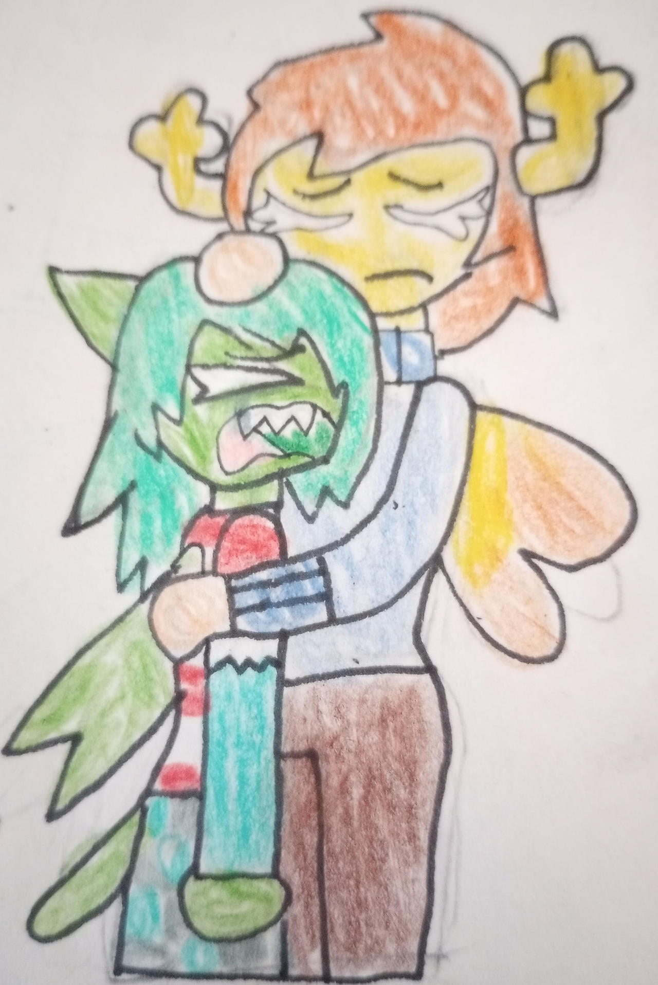 Auroras Mom Hugging Olivia By Tobiisabunny On Deviantart