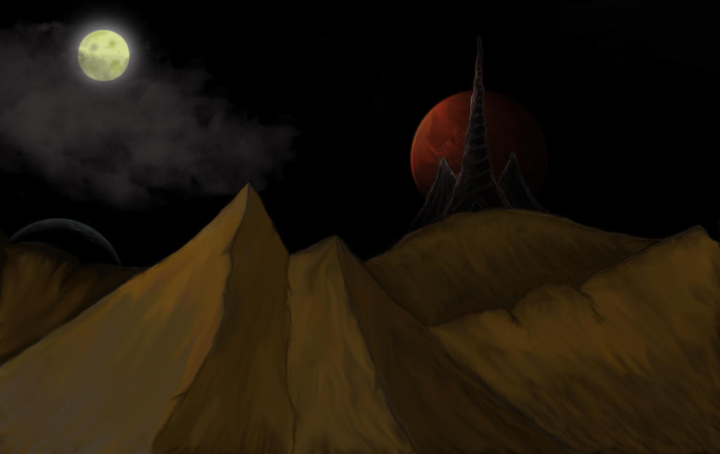 planet rise by lucidtact on DeviantArt