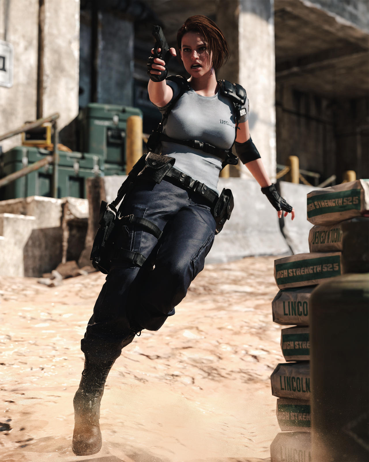 Jill Valentine By Myfantasy3dworld On Deviantart