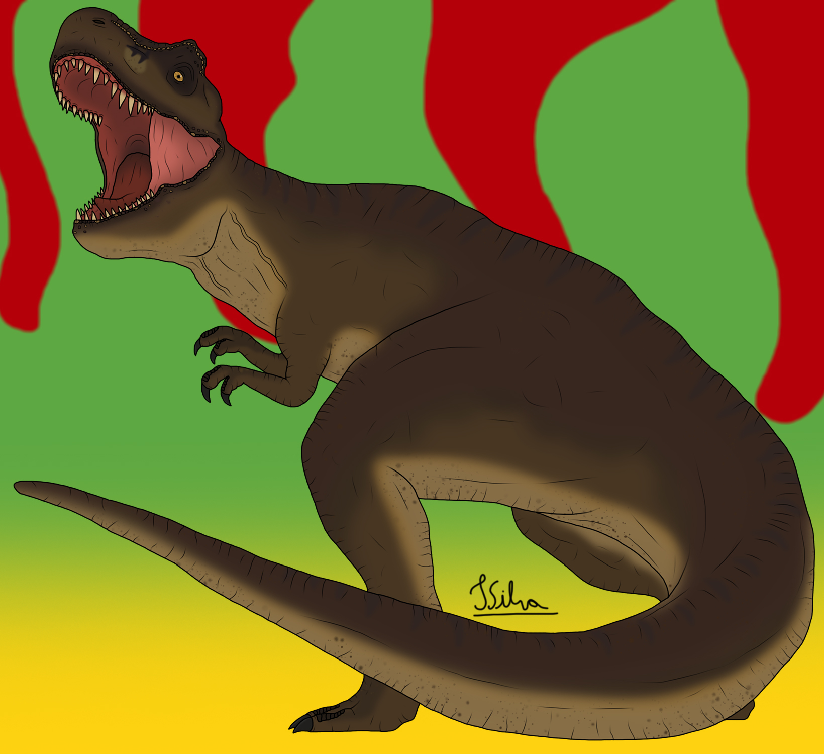 Jurassic Park Rexy By Thiagosaurus On Deviantart