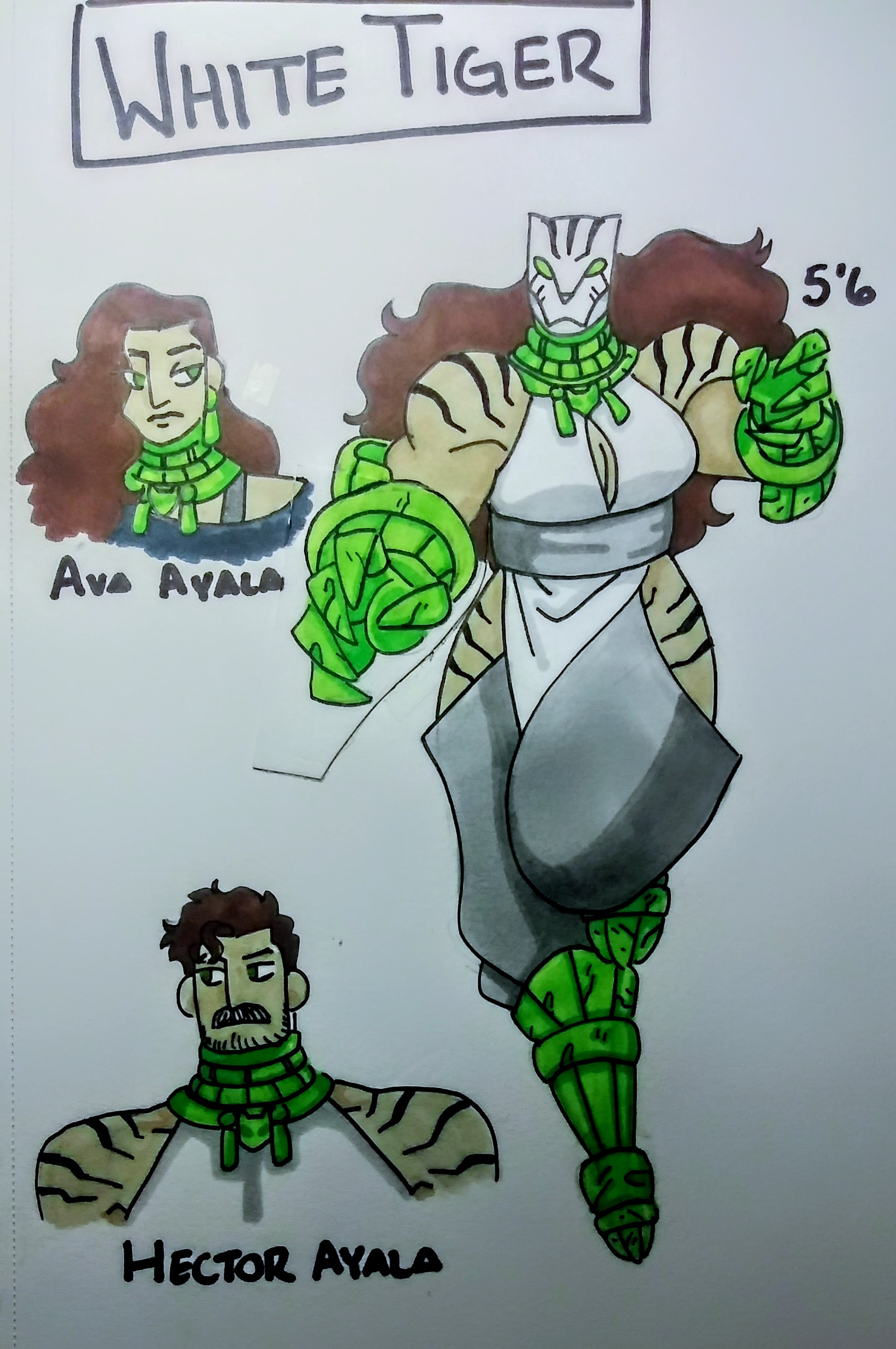 White Tiger Redesign By Oni18064 On Deviantart