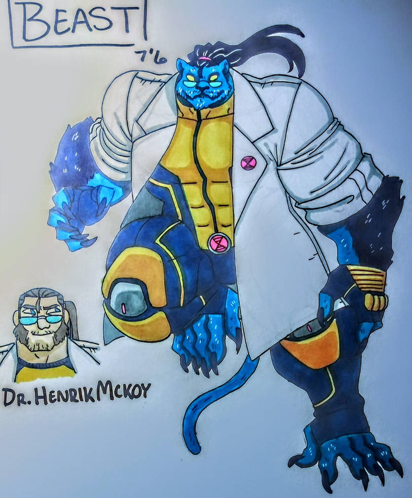 Beast Redesign by Oni18064 on DeviantArt Beast Redesign by Oni18064 on DeviantArt