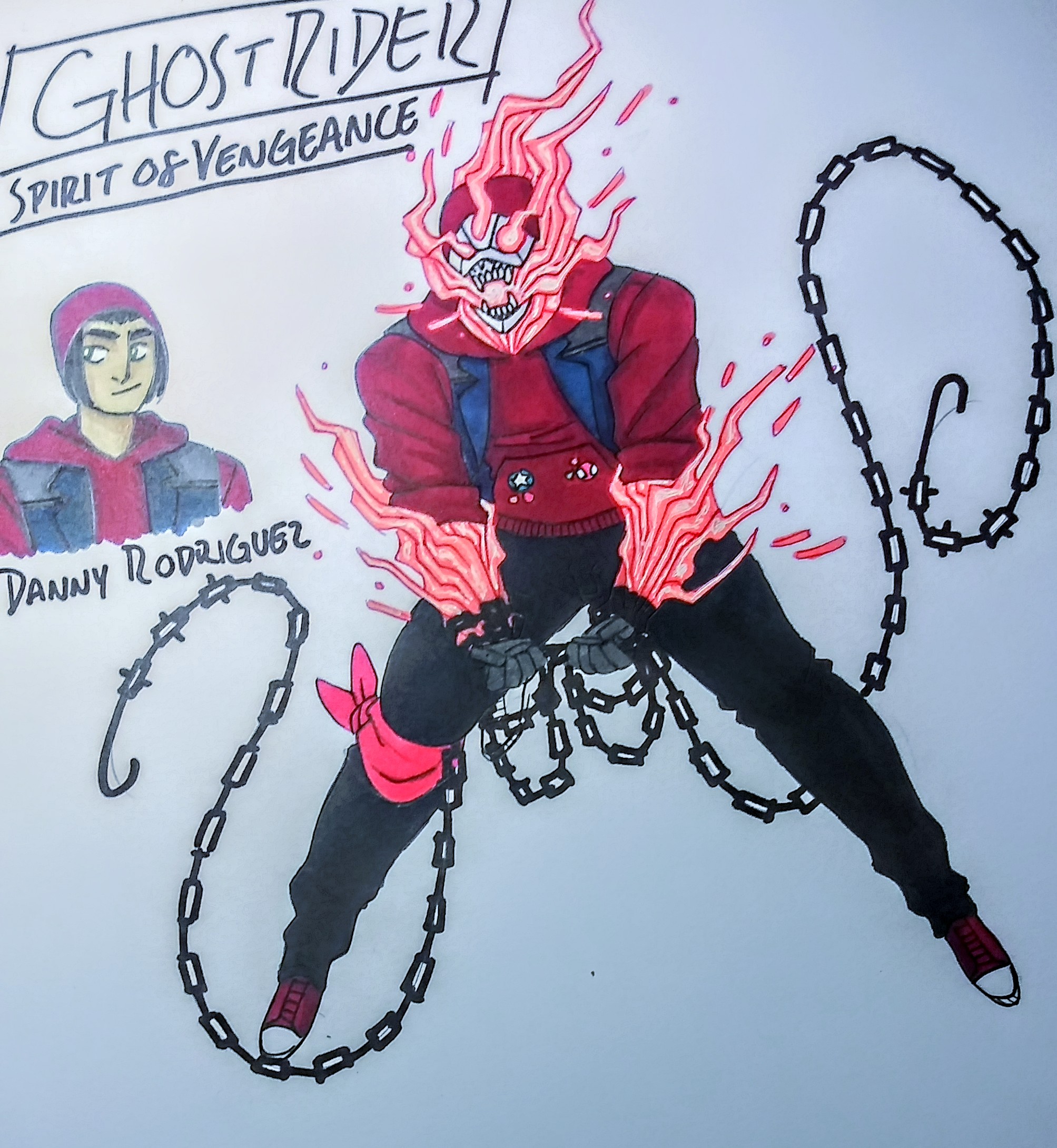 Ghost Rider Redesign By Oni18064 On Deviantart