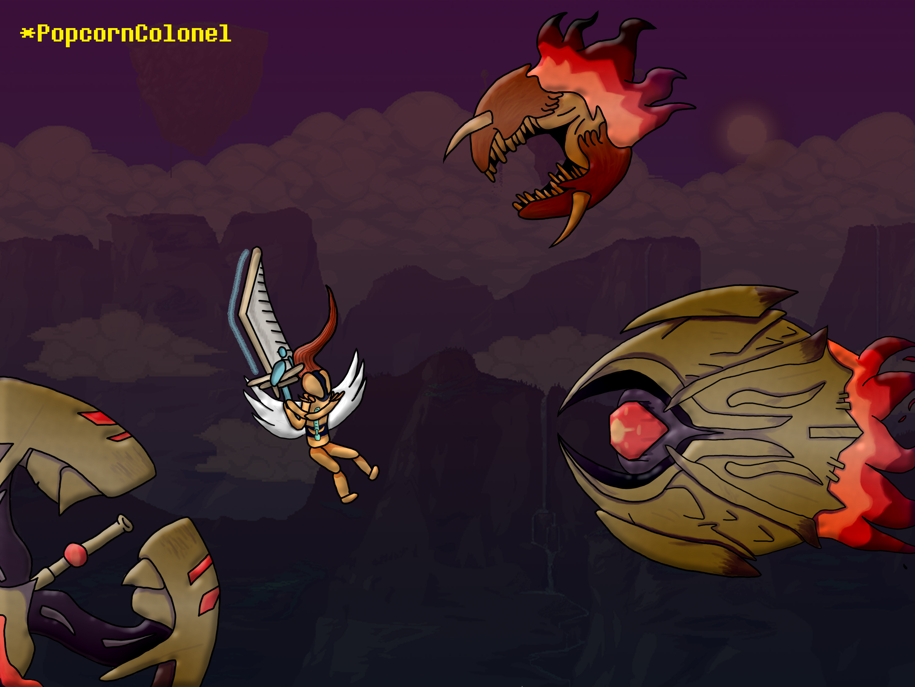 Supreme Calamitas Fan Art By Popcorn Colonel On Deviantart