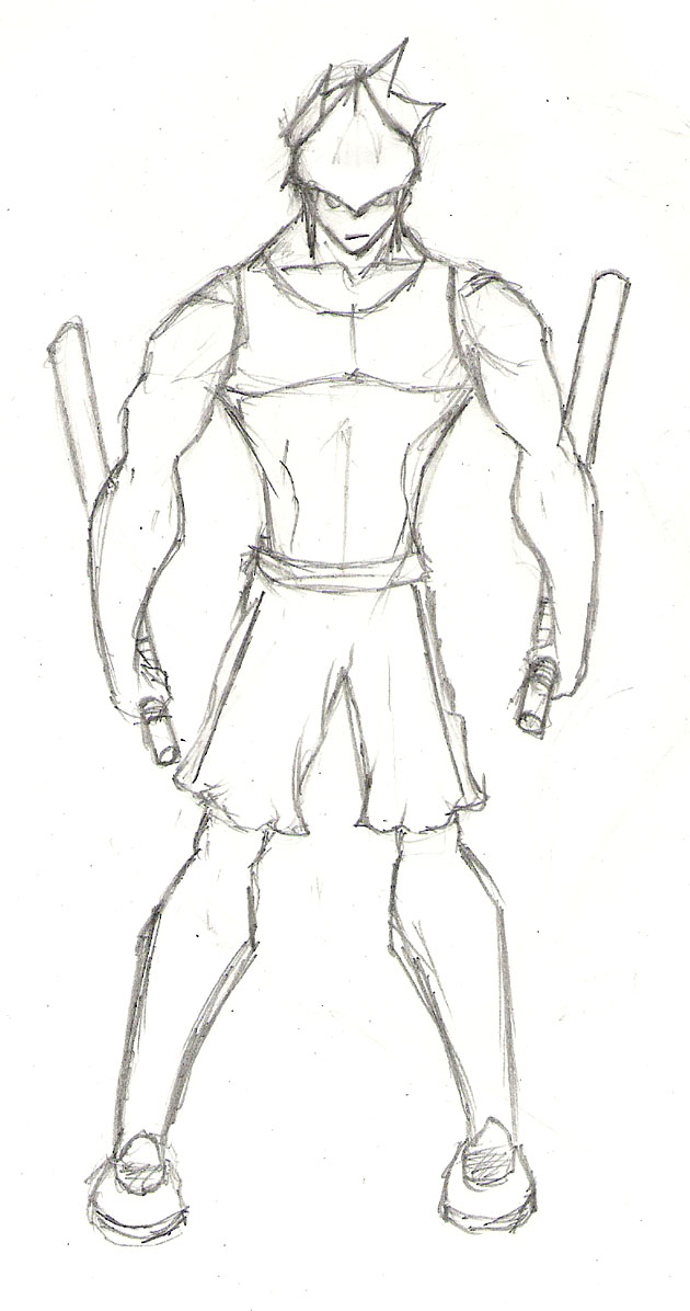 Dual Baton by Daylite on DeviantArt