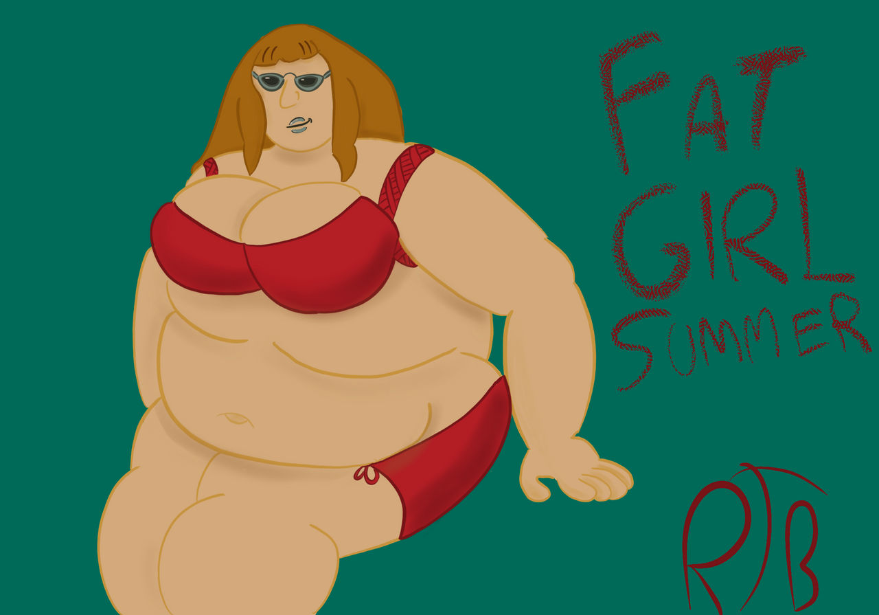 Fat Girl Summer By Rounderthebetter On Deviantart
