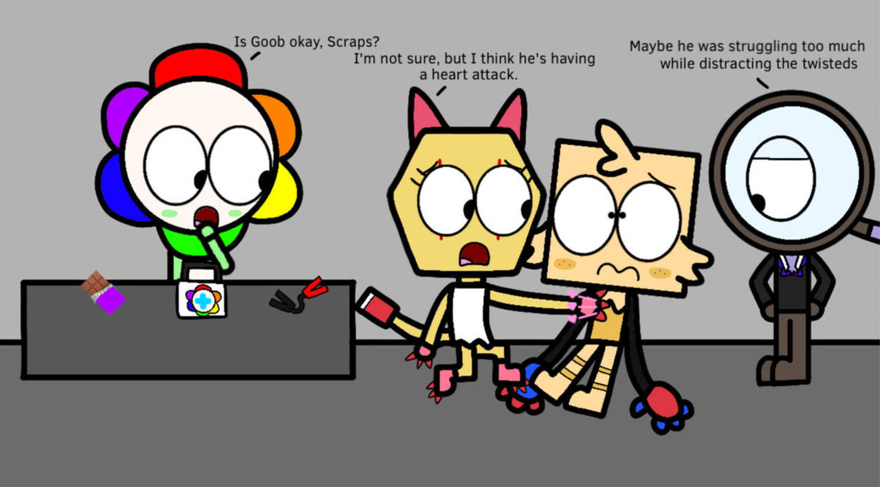 Is Goob Having A Heart Attack By Rusrock On Deviantart