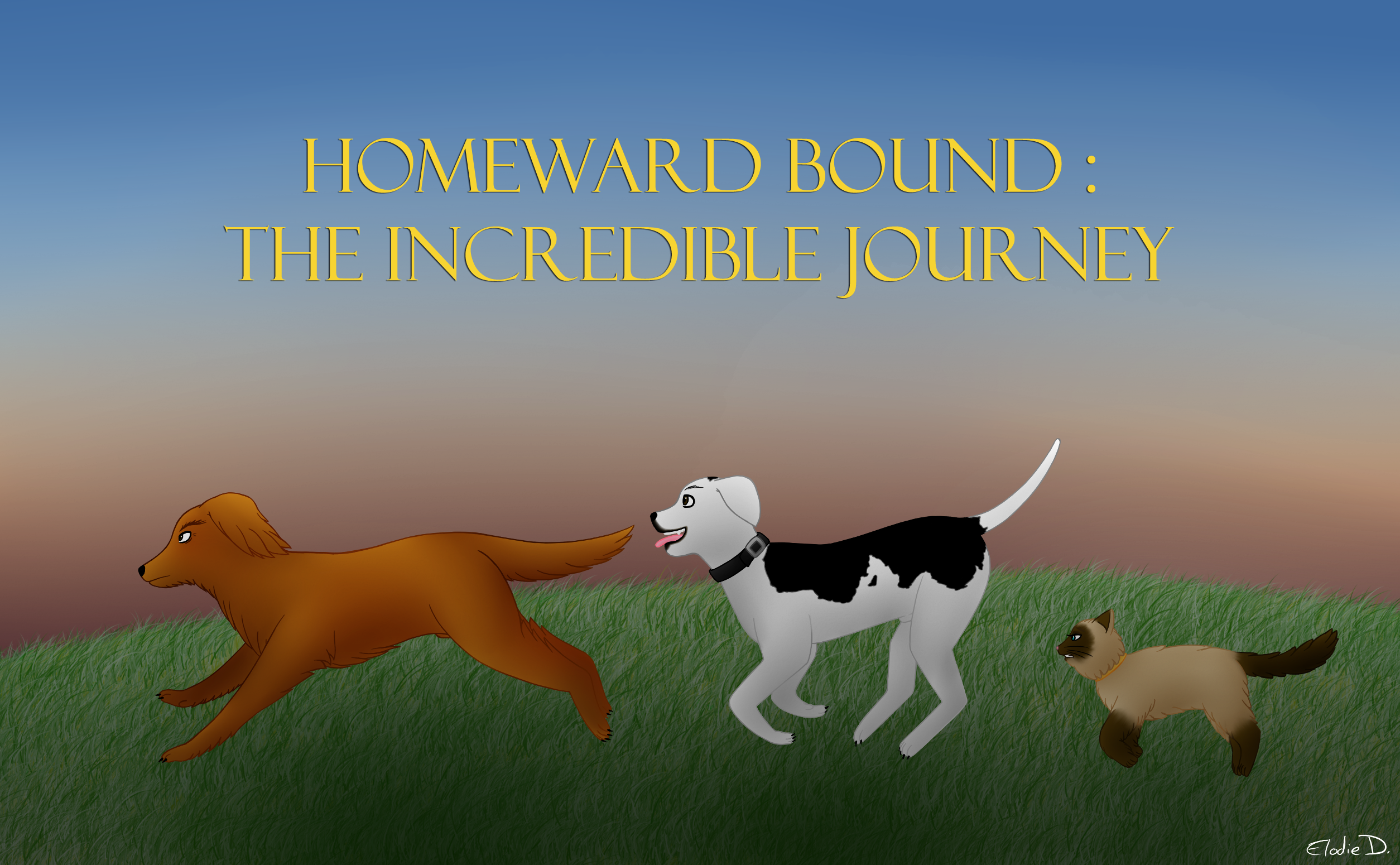 Homeward Bound : The Incredible Journey by Flakith on DeviantArt Homeward Bound : The Incredible Journey by Flakith on DeviantArt