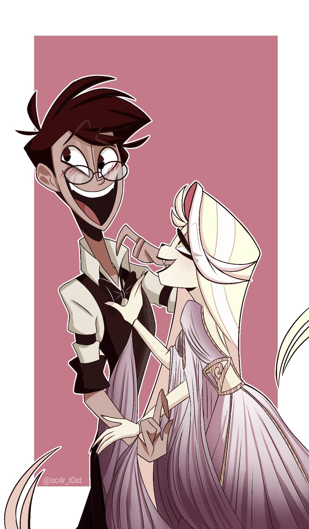 Charlie X Alastor By Sc4rt0st On Deviantart