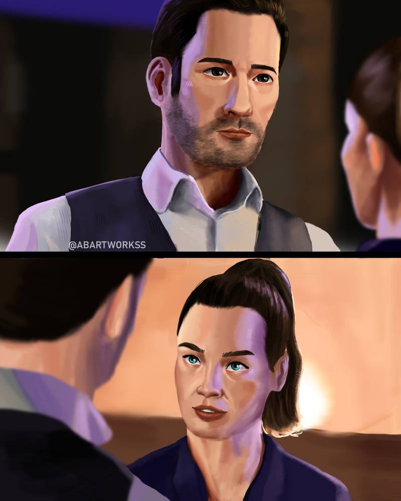 Lucifer And Chole By Abartworkss On Deviantart